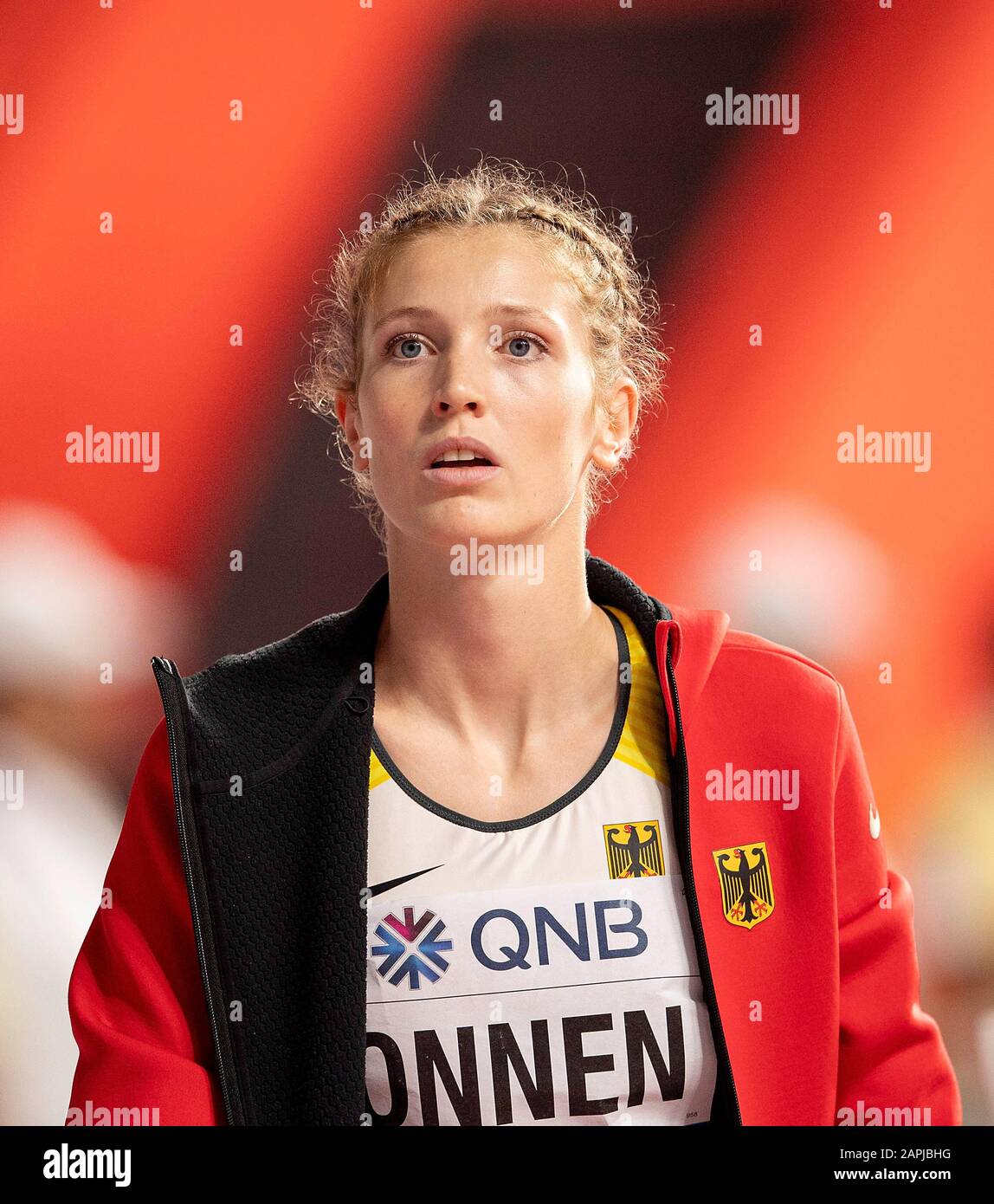 Imke ONNEN (Germany) Women's high jump qualification, on September 27 ...