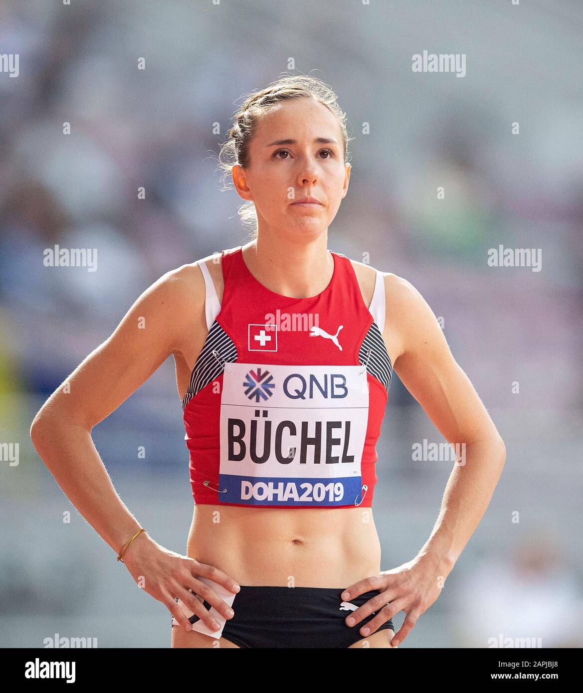 Selina BUECHEL (BÃ chel) (SUI) 800m women, Round 1, Heat 1, on ...