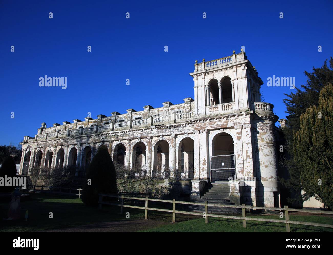 Trentham gardens hall remains hi-res stock photography and images - Alamy