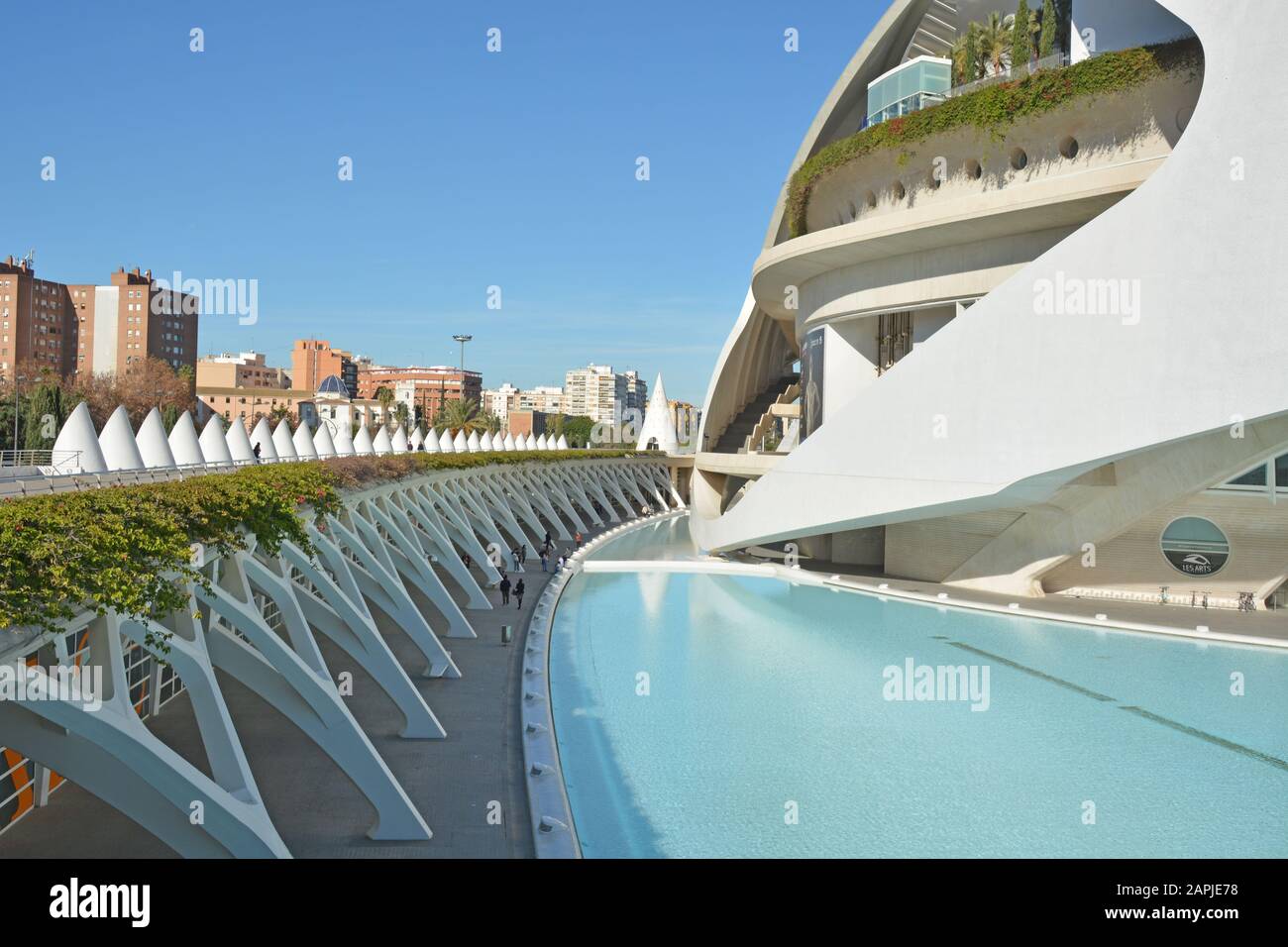 Valencia and the architecture of Santiago Calatrava Stock Photo - Alamy