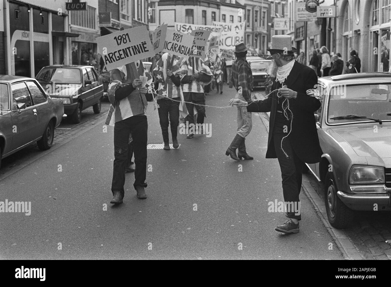 1980s protests america hi-res stock photography and images - Alamy