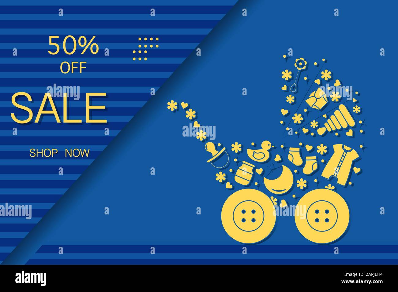 Baby clothes on sale Stock Vector Images - Alamy