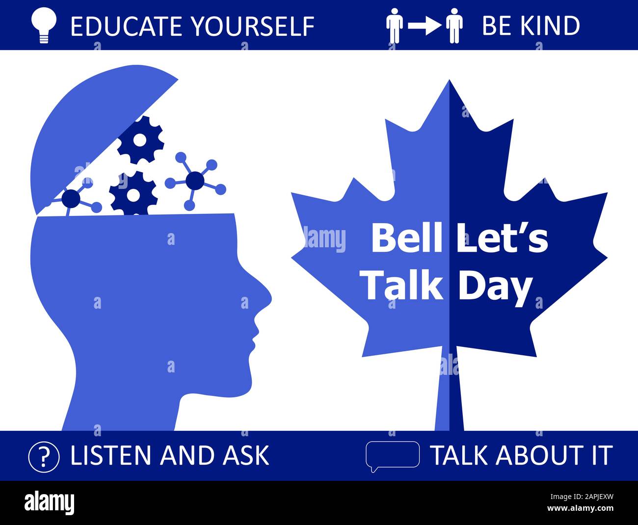 Bell lets talk Stock Vector Images - Alamy