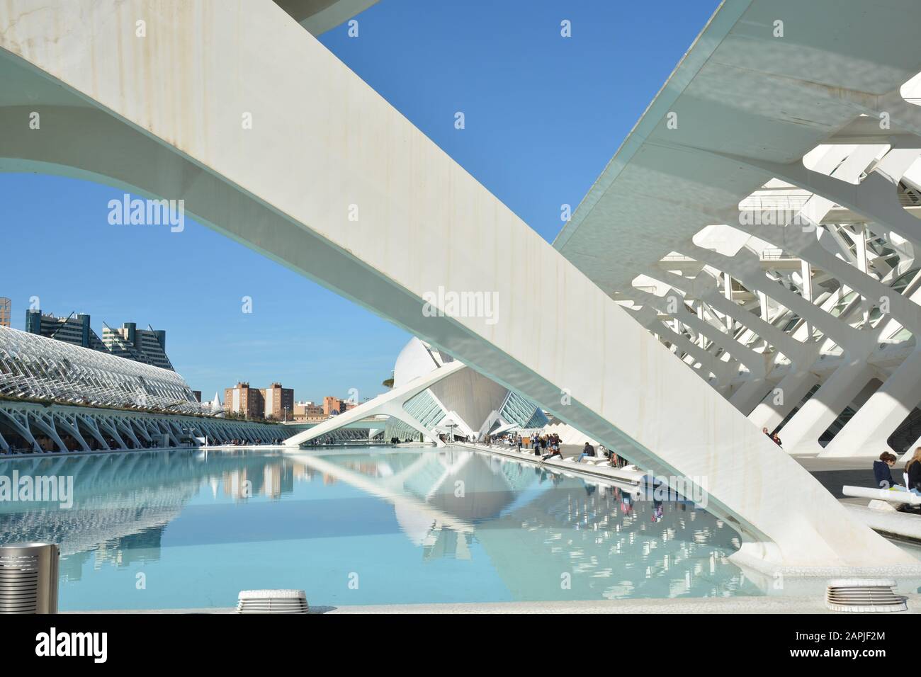 Valencia and the architecture of Santiago Calatrava Stock Photo - Alamy