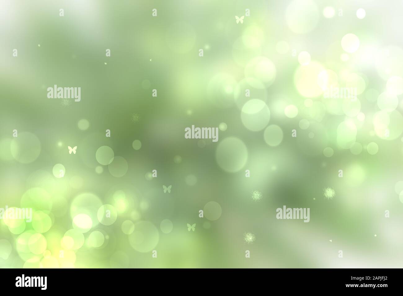 Abstract bright spring or summer landscape texture with natural green ...