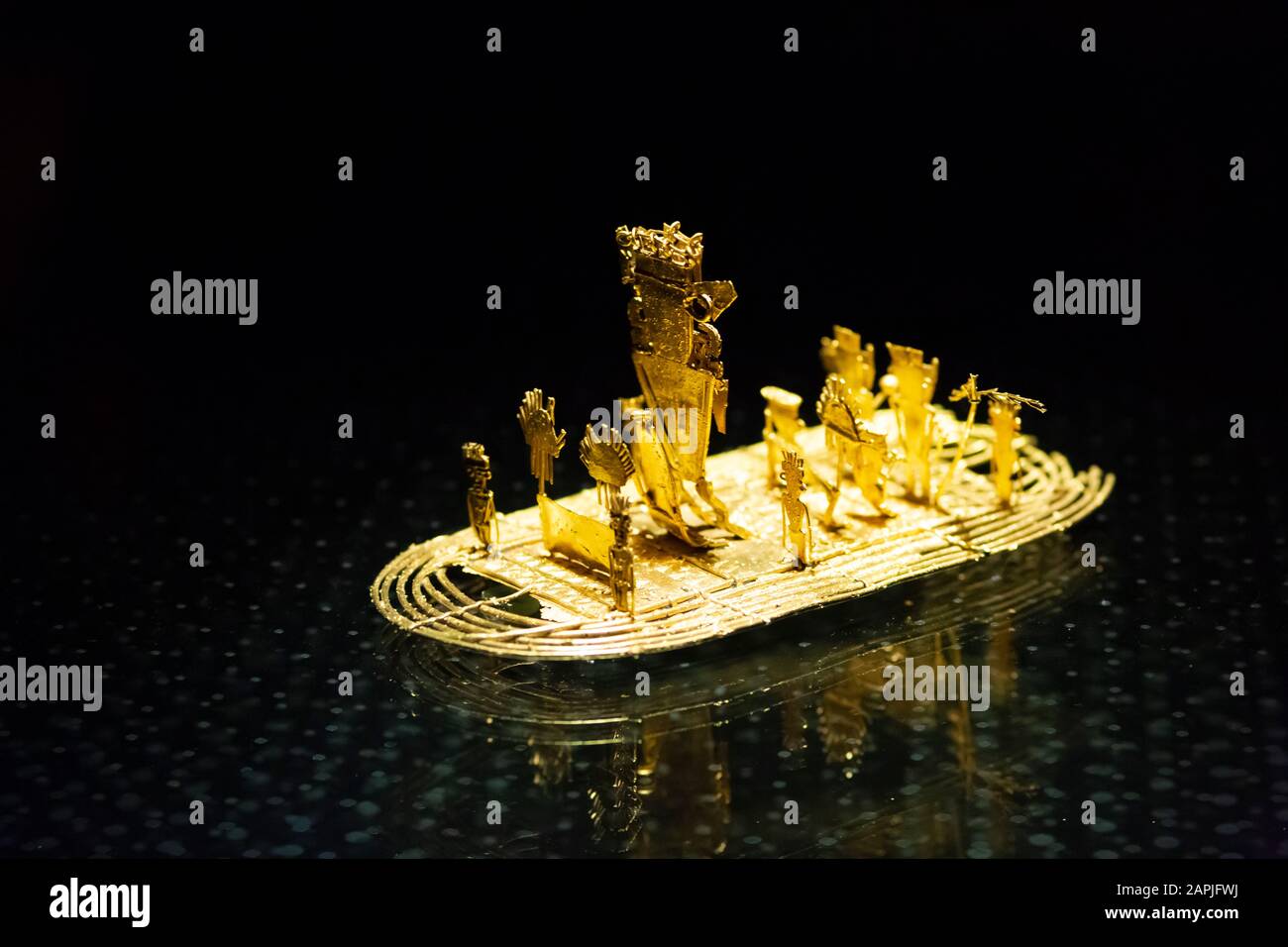 The Poporo Quimbaya Made of Gold (The Gold Museum, Bogotá, Colombia ...
