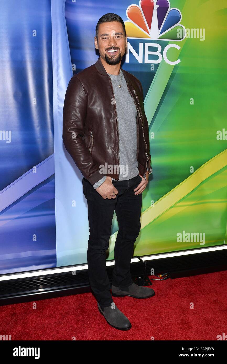 New York, USA. 23rd Jan, 2020. J.R. Ramirez attends the NBC New York ...
