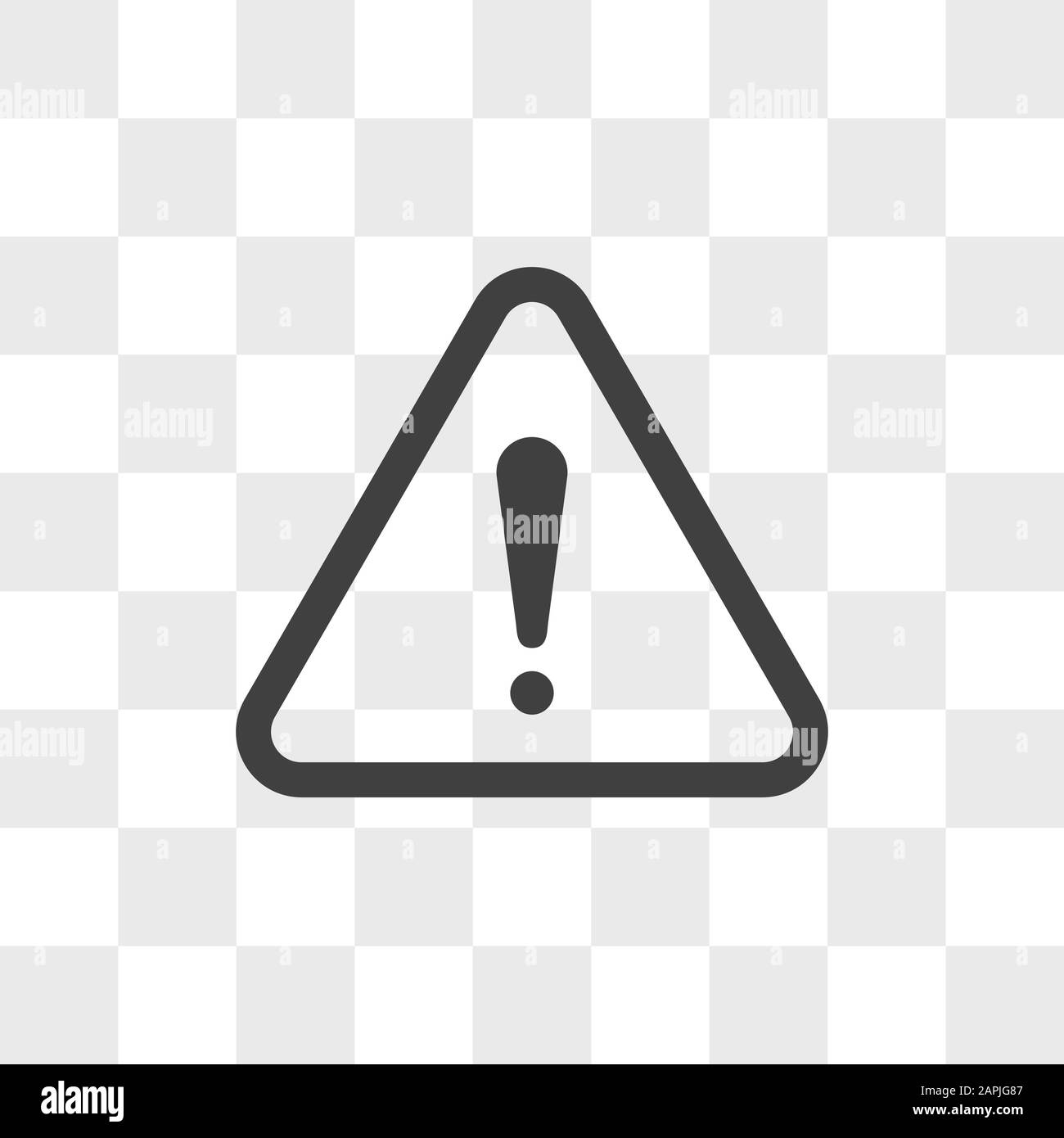 Warning Vector Icon In Modern Design Style For Web Site And Mobile App Stock Vector Image And Art