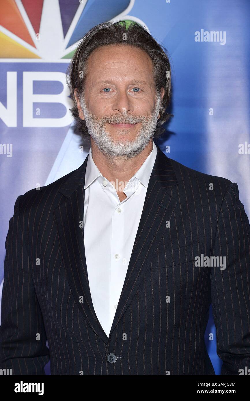 New York, USA. 23rd Jan, 2020. Steven Weber attends the NBC New York ...