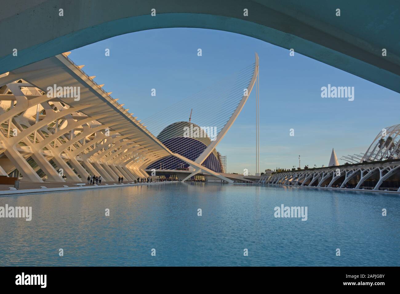 Valencia and the architecture of Santiago Calatrava Stock Photo - Alamy