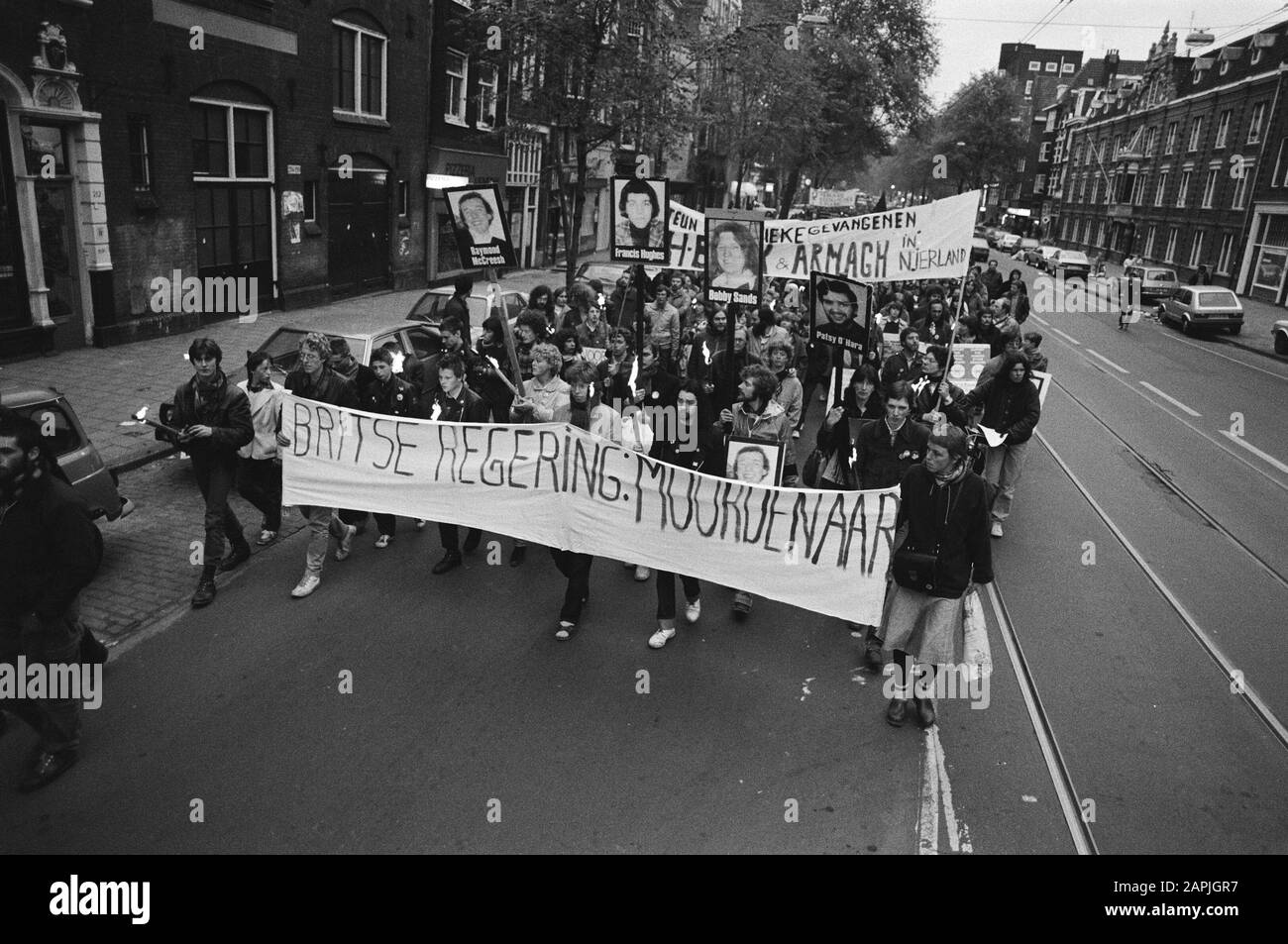 Bobby sands 1981 Black and White Stock Photos & Images - Alamy