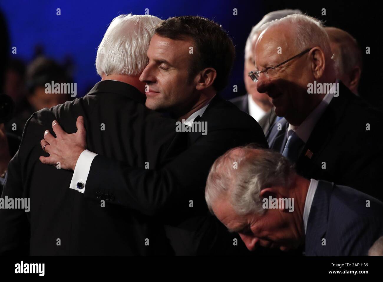 Jerusalem, Israel. 23rd Jan, 2020. German President Frank-Walter ...