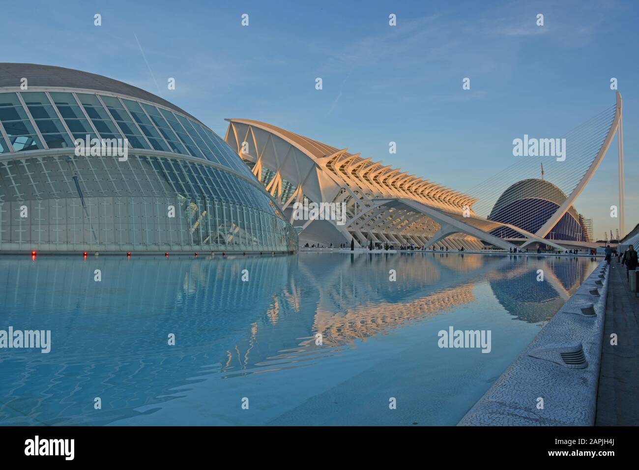 Valencia and the architecture of Santiago Calatrava Stock Photo - Alamy