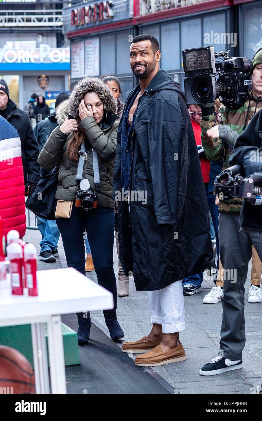 New York, NY, USA. 23rd Jan, 2020. Isaiah Mustafa at the Launch of the ...