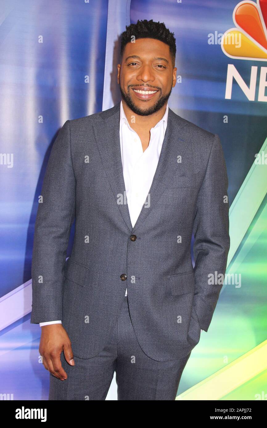 New York, NY, USA. 23rd Jan, 2020. Jocko Sims at NBC's New York Press ...