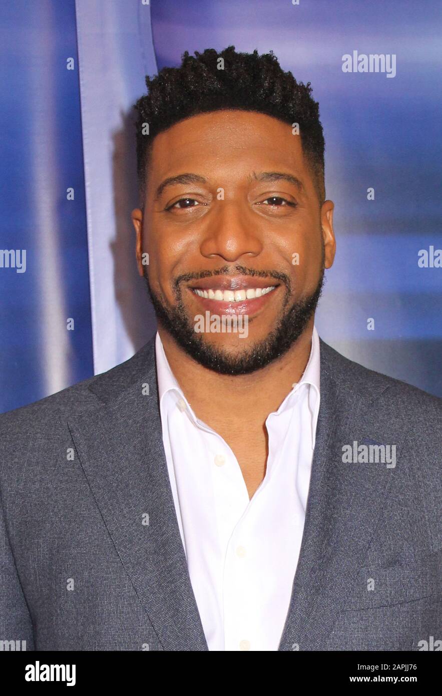 New York, NY, USA. 23rd Jan, 2020. Jocko Sims at NBC's New York Press ...