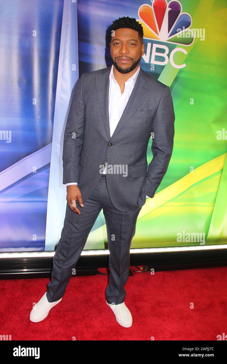 New York, NY, USA. 23rd Jan, 2020. Jocko Sims at NBC's New York Press ...