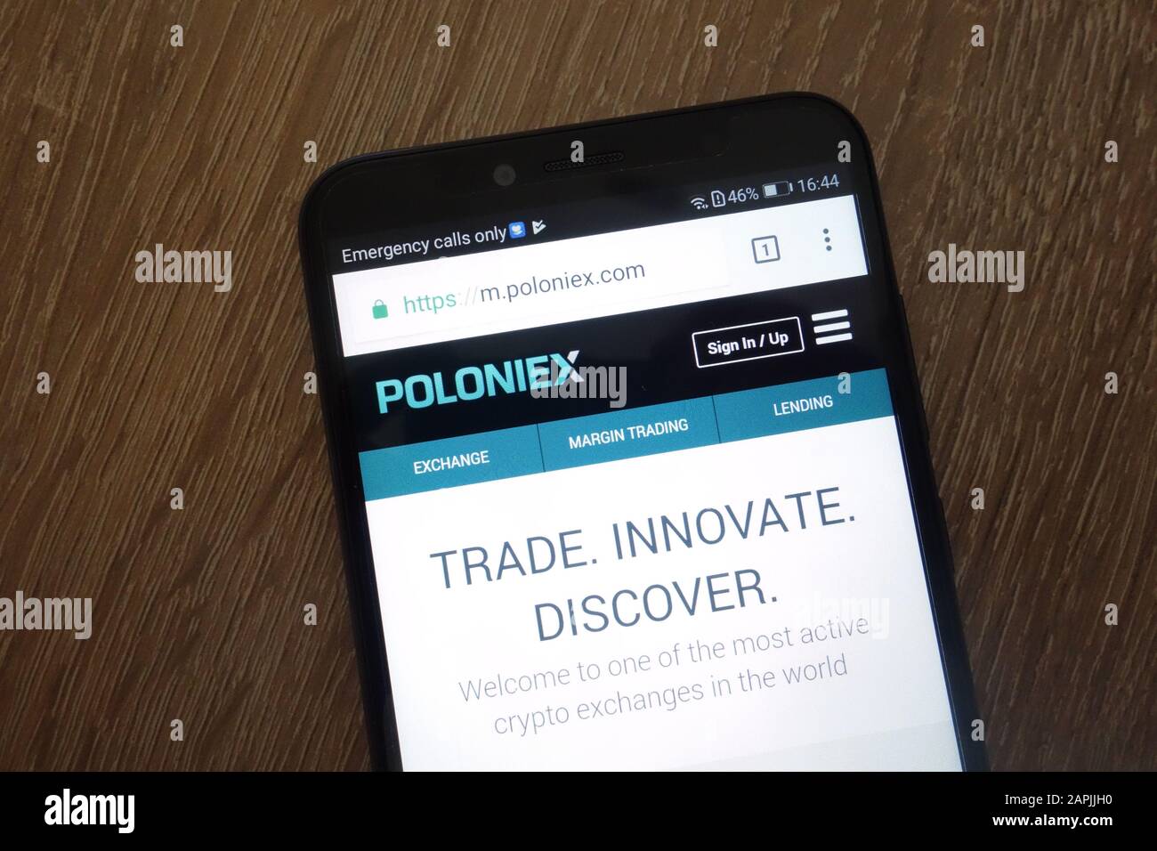 Poloniex logo hi-res stock photography and images - Alamy