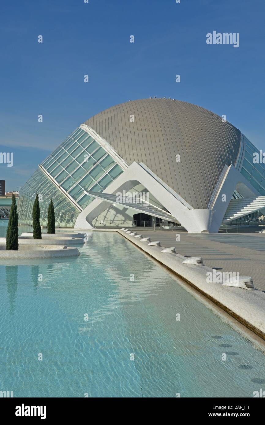 Valencia and the architecture of Santiago Calatrava Stock Photo - Alamy