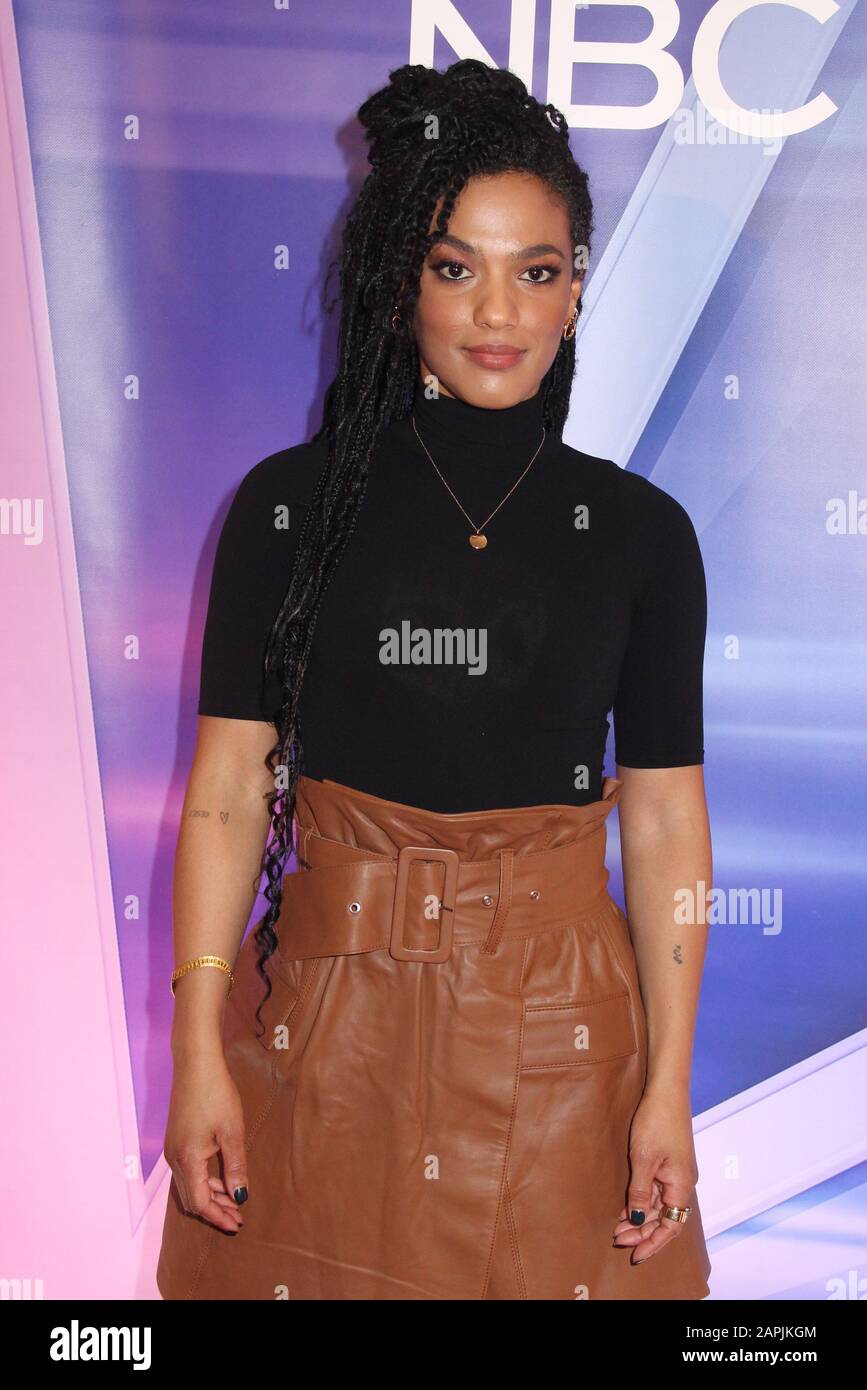 New York, NY, USA. 23rd Jan, 2020. Freema Agyeman at NBC's New York ...
