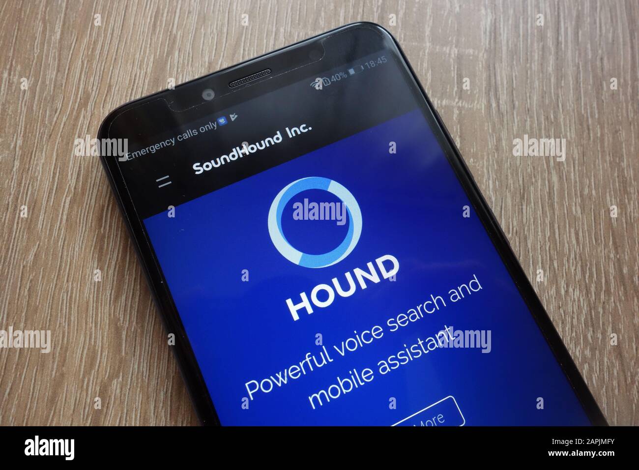 Soundhound ai hi-res stock photography and images - Alamy