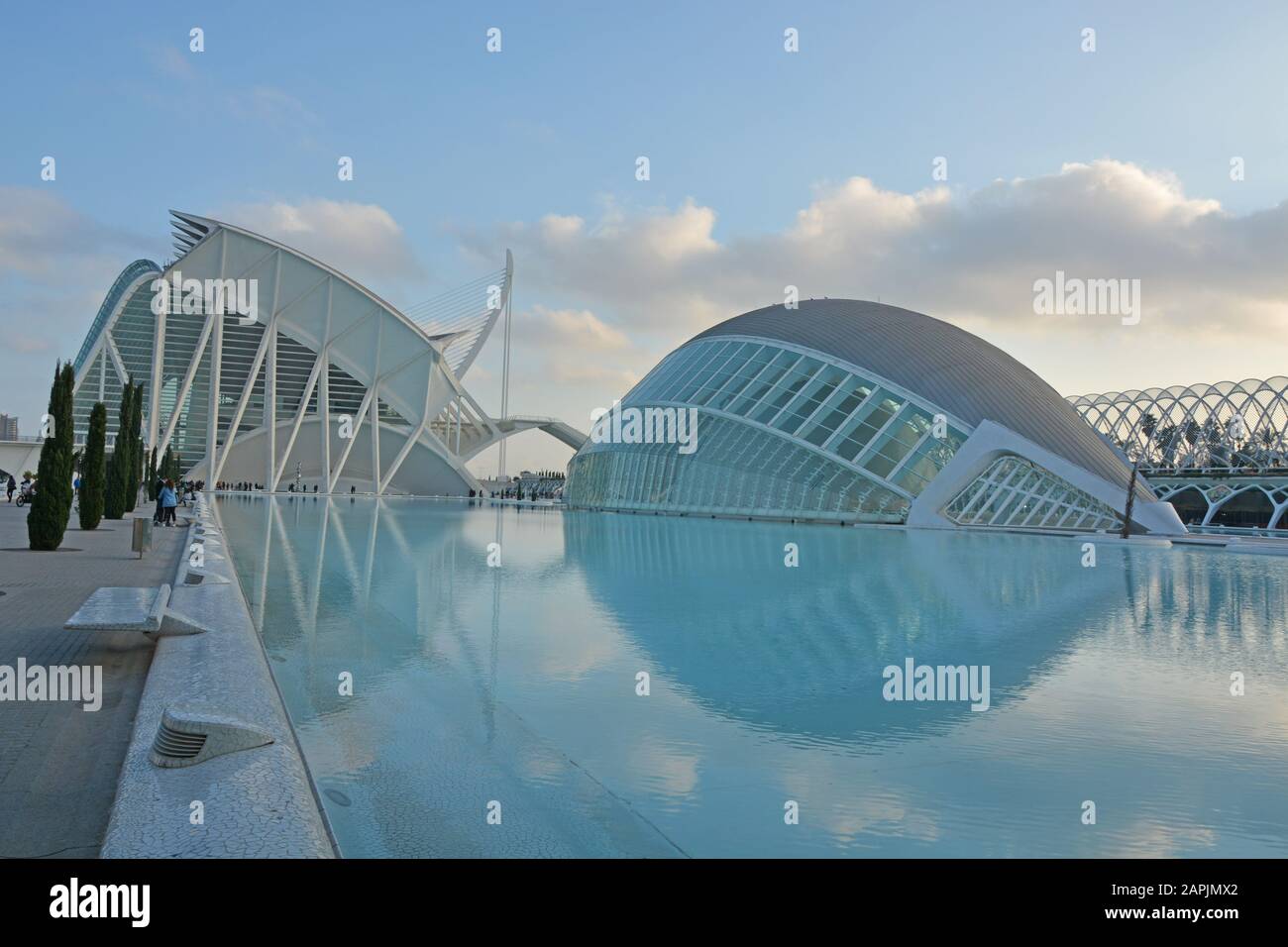 Valencia and the architecture of Santiago Calatrava Stock Photo - Alamy