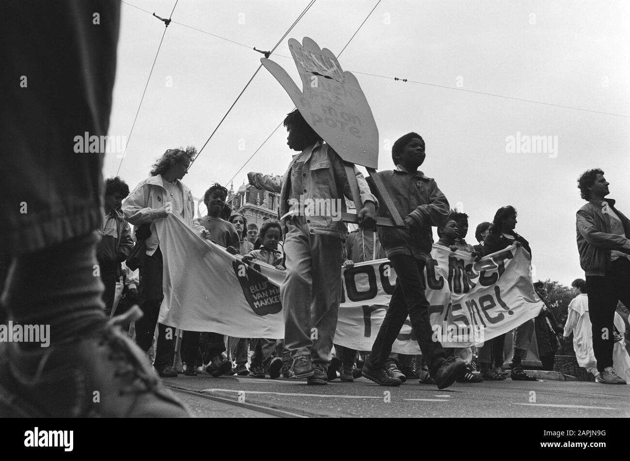 Demonstration against racism and discrimination as a closing action ...