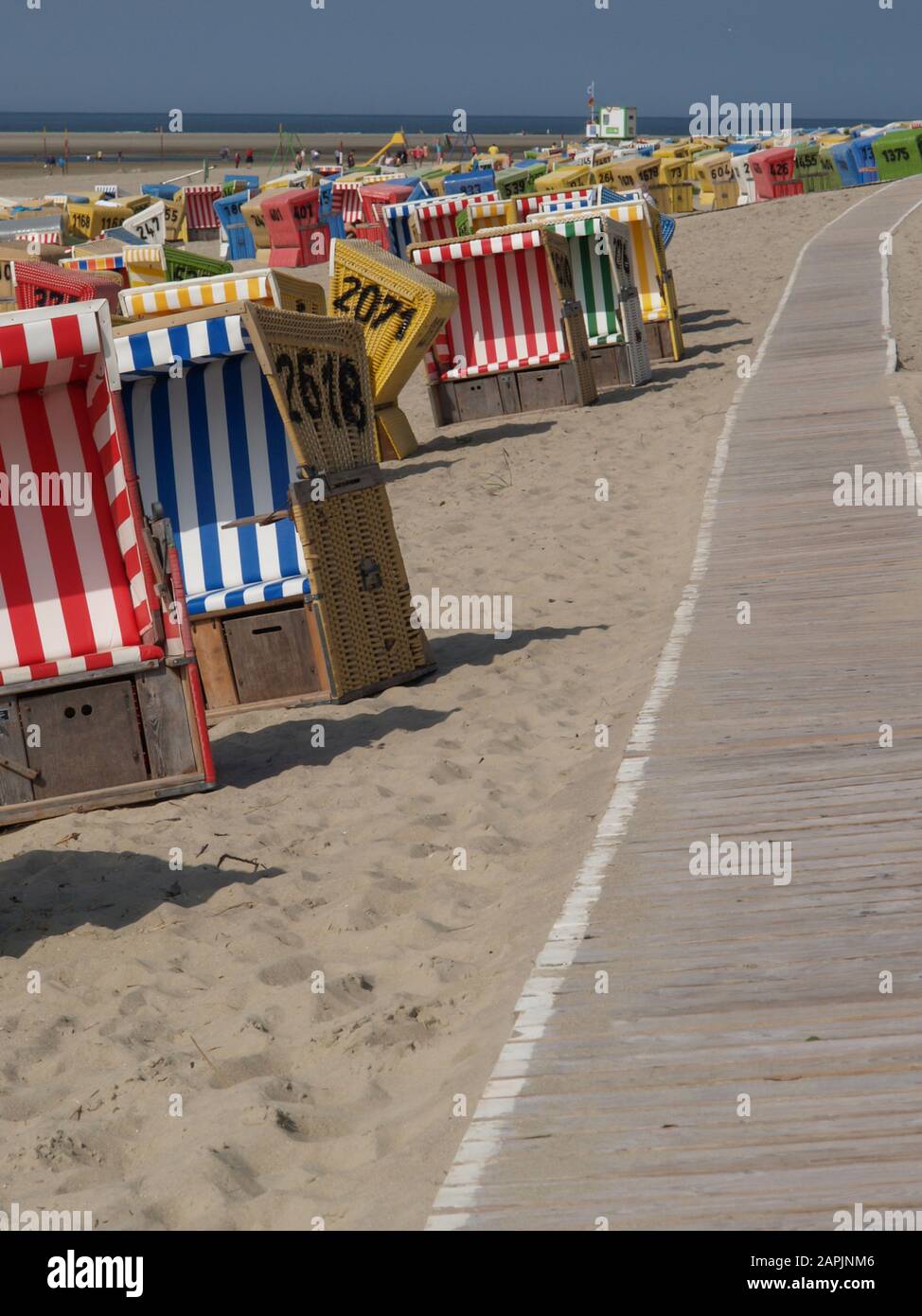 the beach of Langeoog island Stock Photo - Alamy