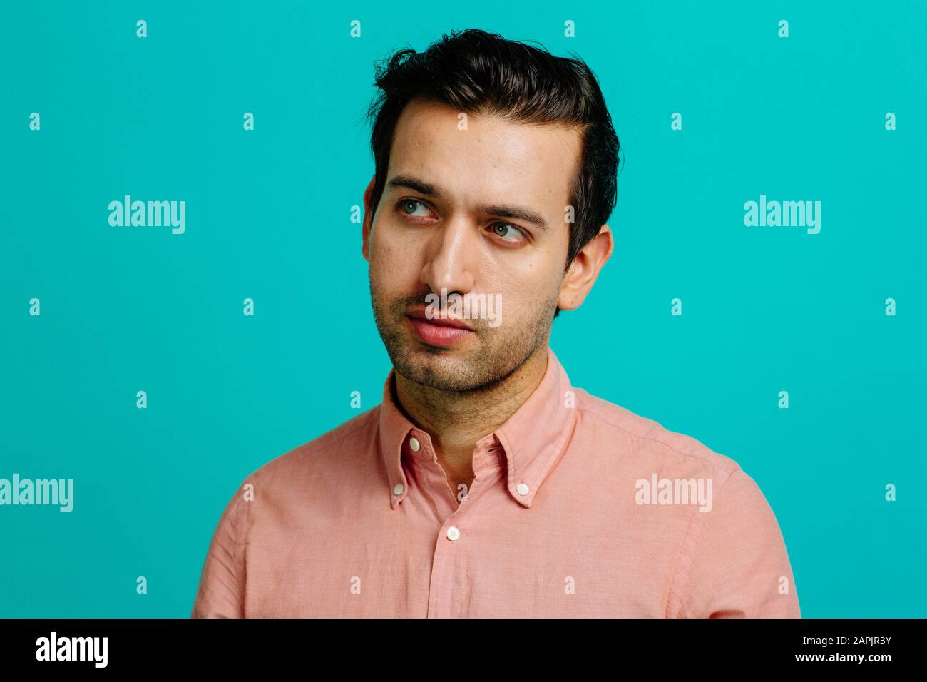 Young adult man hi-res stock photography and images - Alamy