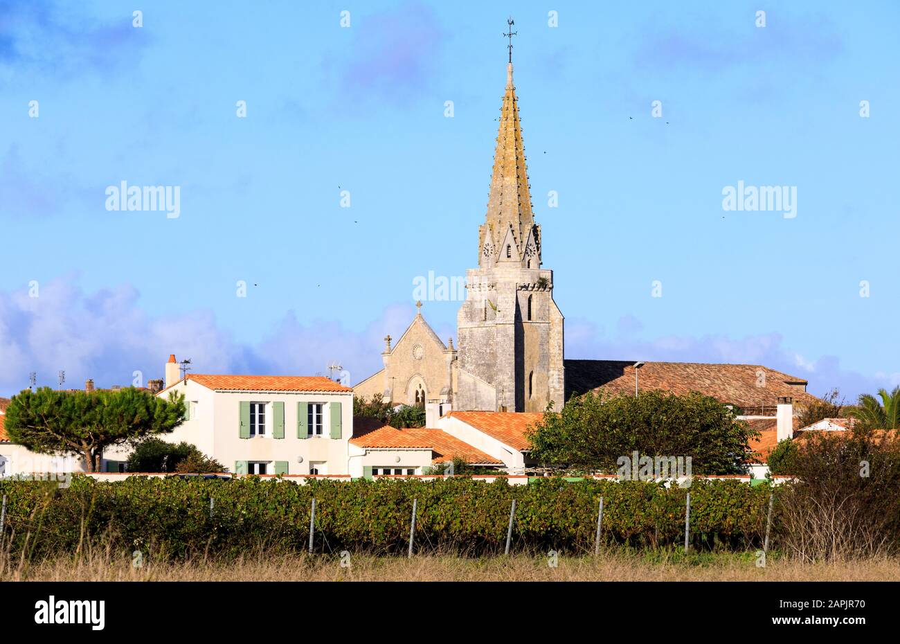 Sainte Marie de Re, Ile de Re, France Stock Photo - Alamy