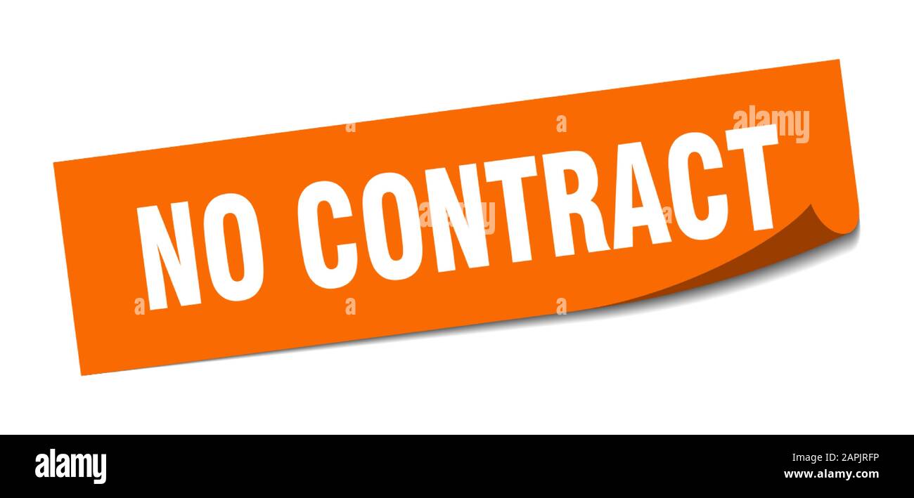 Contract sticker square sign hi-res stock photography and images - Alamy