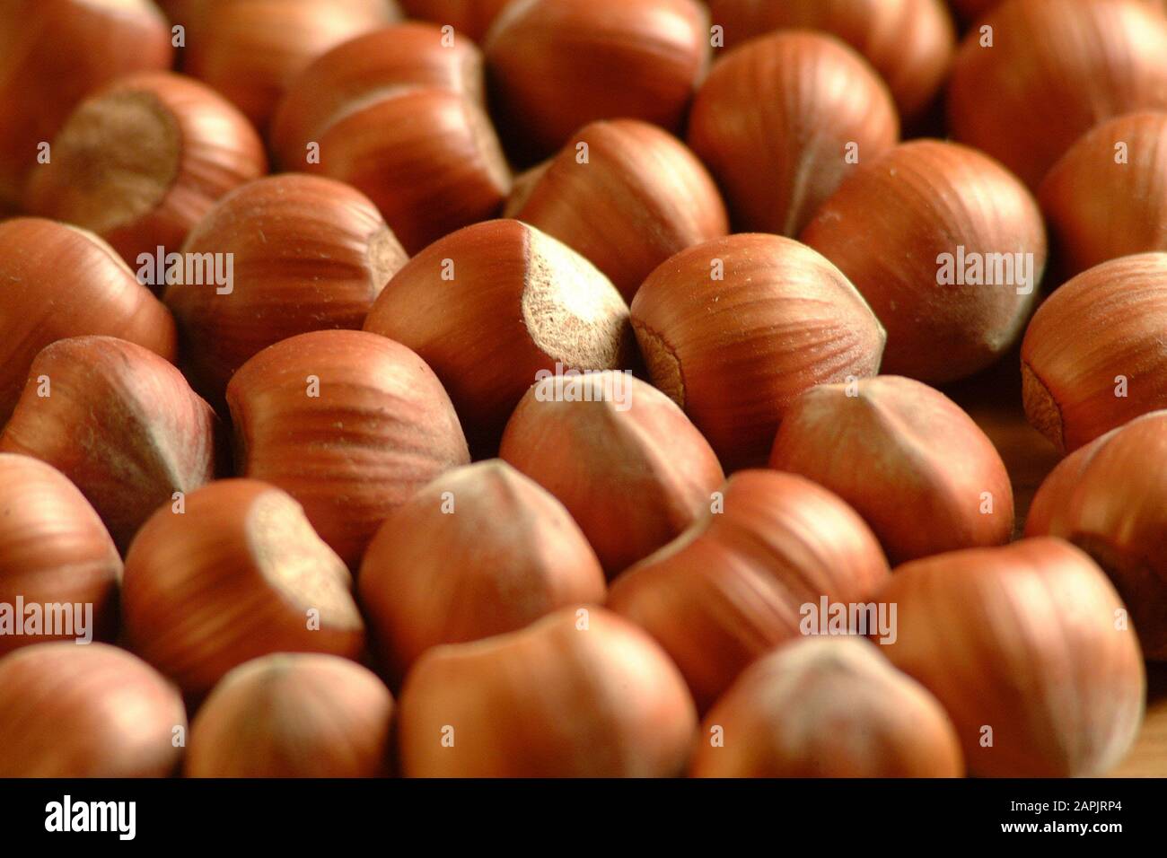 Food texture hazelnuts Stock Photo - Alamy