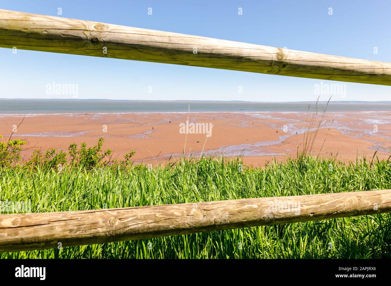 Bomidon park, Minas Basin, Nova Scotia, Canada Stock Photo - Alamy