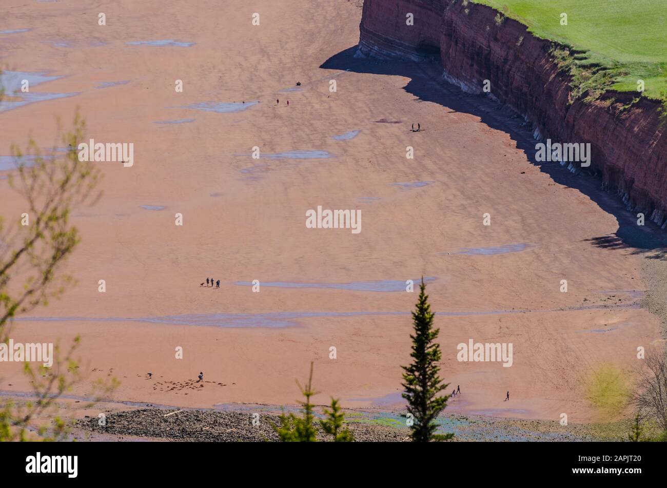 Bomidon park, Minas Basin, Nova Scotia, Canada Stock Photo - Alamy