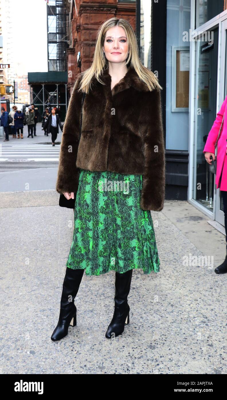 New York, USA. January 23, 2020 Meghann Fahy at Build Series to talk ...
