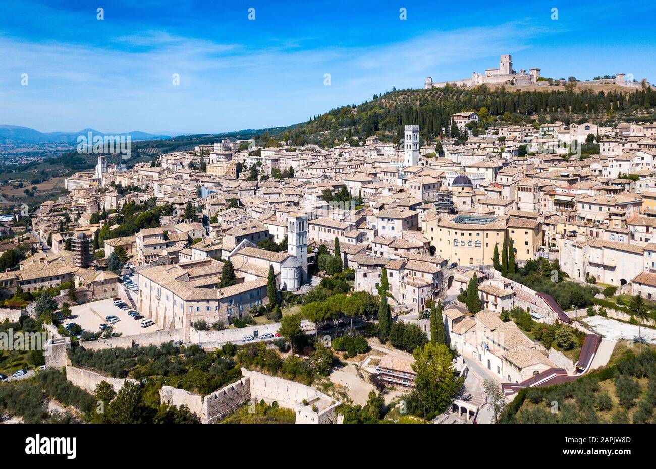 Historic centre of assisi hi-res stock photography and images - Alamy