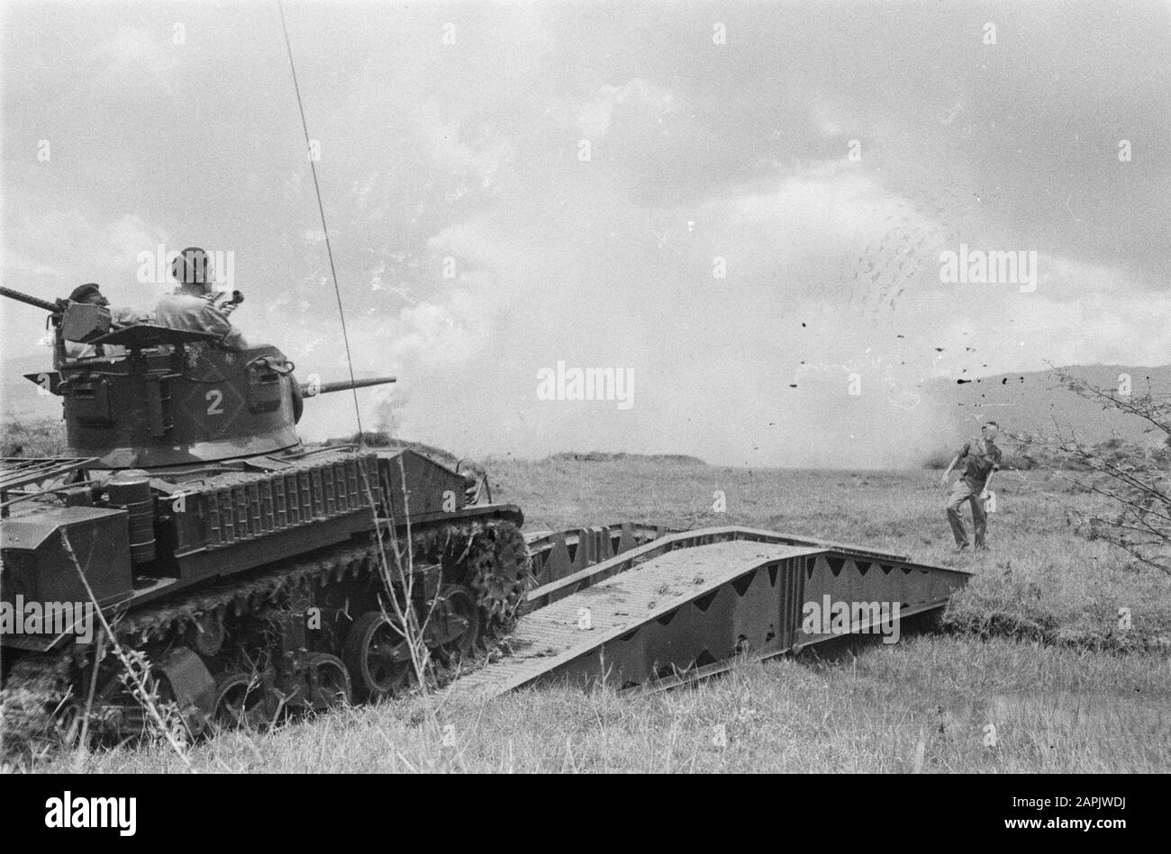 Anniversary of the armored troops at Bandoeng Description ...