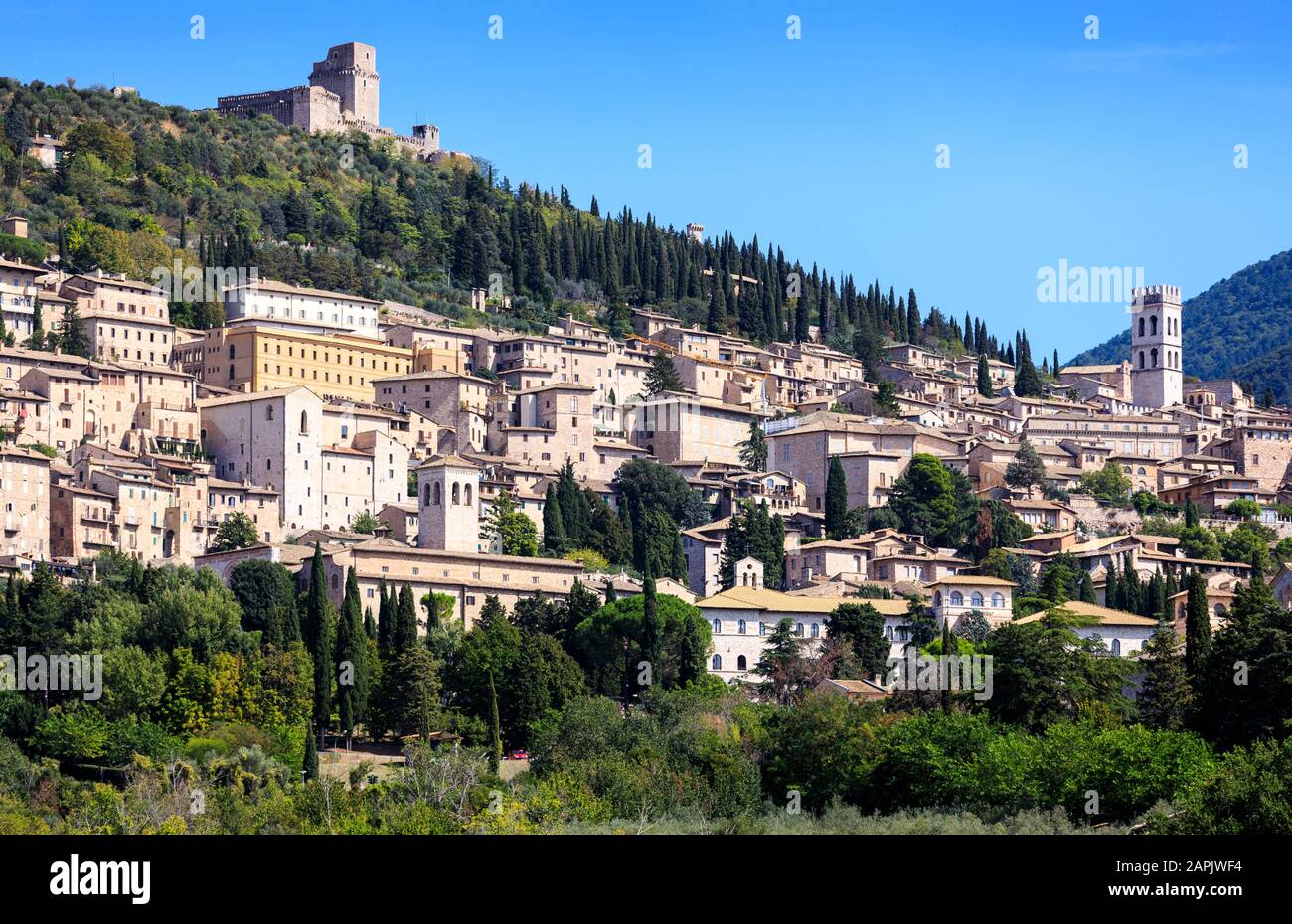 Historic centre of assisi hi-res stock photography and images - Alamy