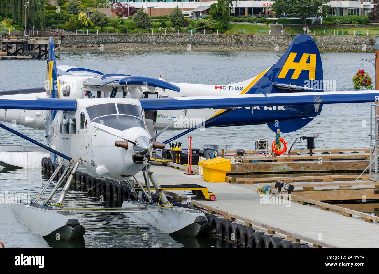Seaplanes in Victoria, British Columbia, Canada Stock Photo - Alamy