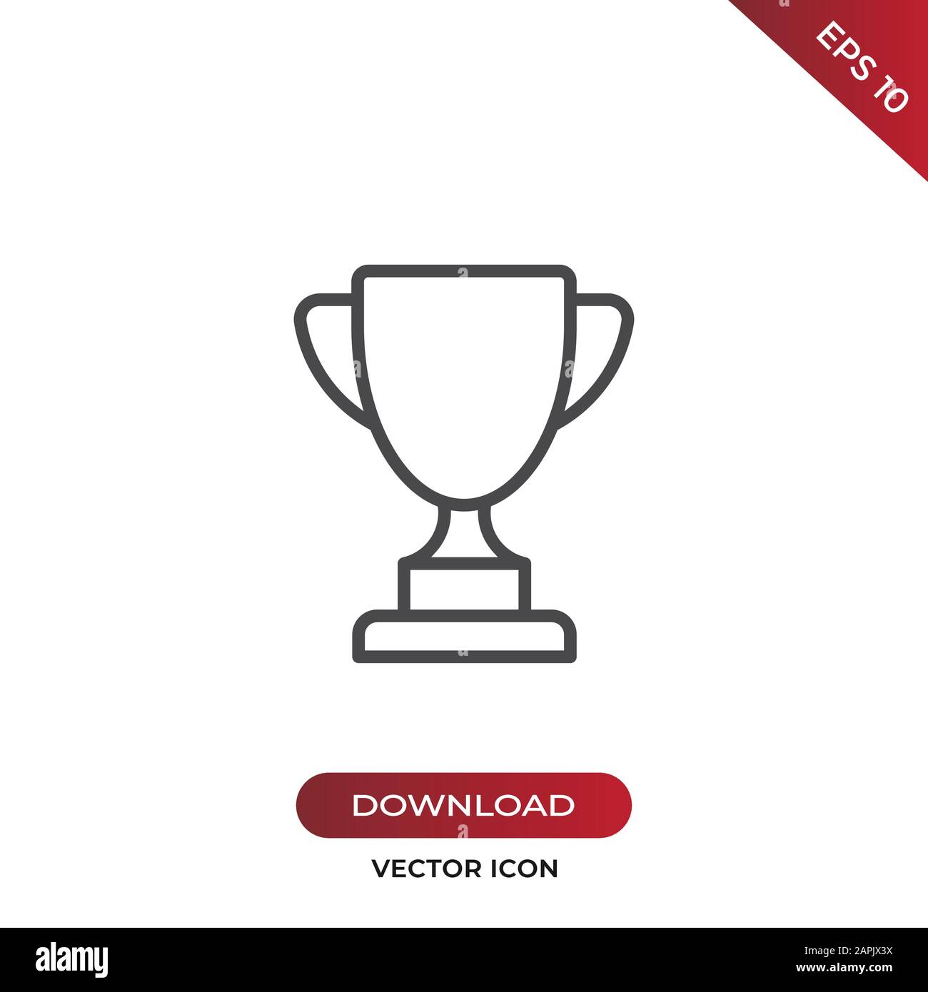Trophy Icon High Resolution Stock Photography and Images - Alamy