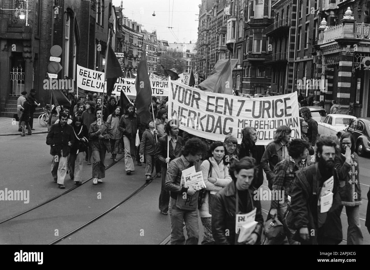 May 1 demonstration in Amsterdam during Labour Day Description ...