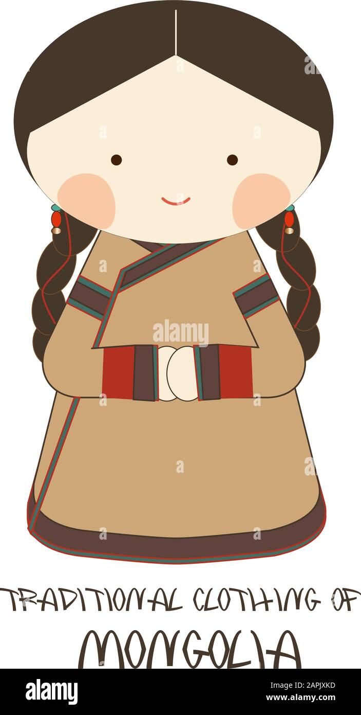 Mongolia cartoon Cut Out Stock Images & Pictures - Alamy