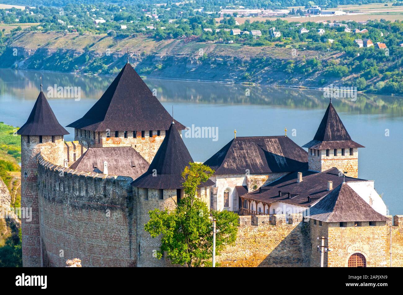 Dniester khotyn fortress hi-res stock photography and images - Alamy