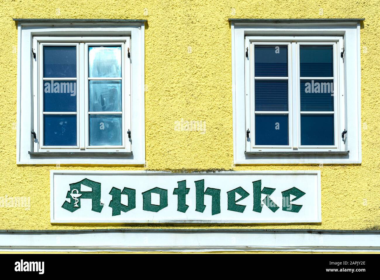 German pharmacy sign apotheke hi-res stock photography and images - Alamy