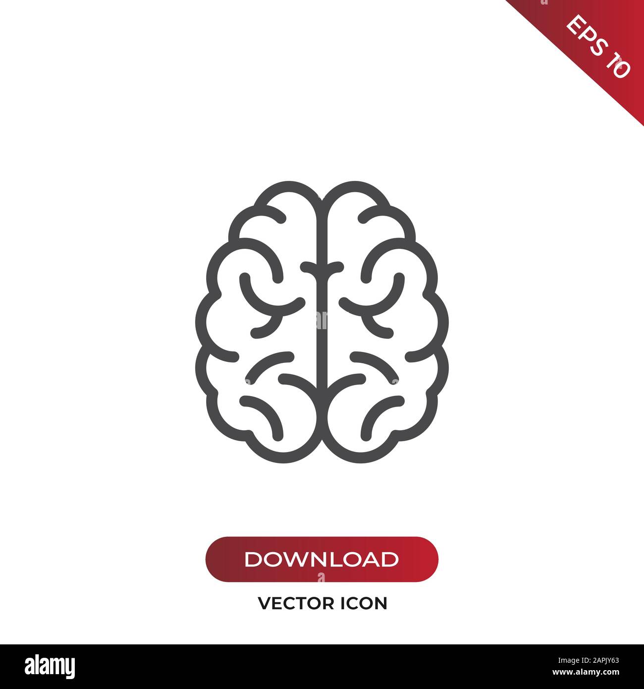 Brain sign Stock Vector Images - Alamy