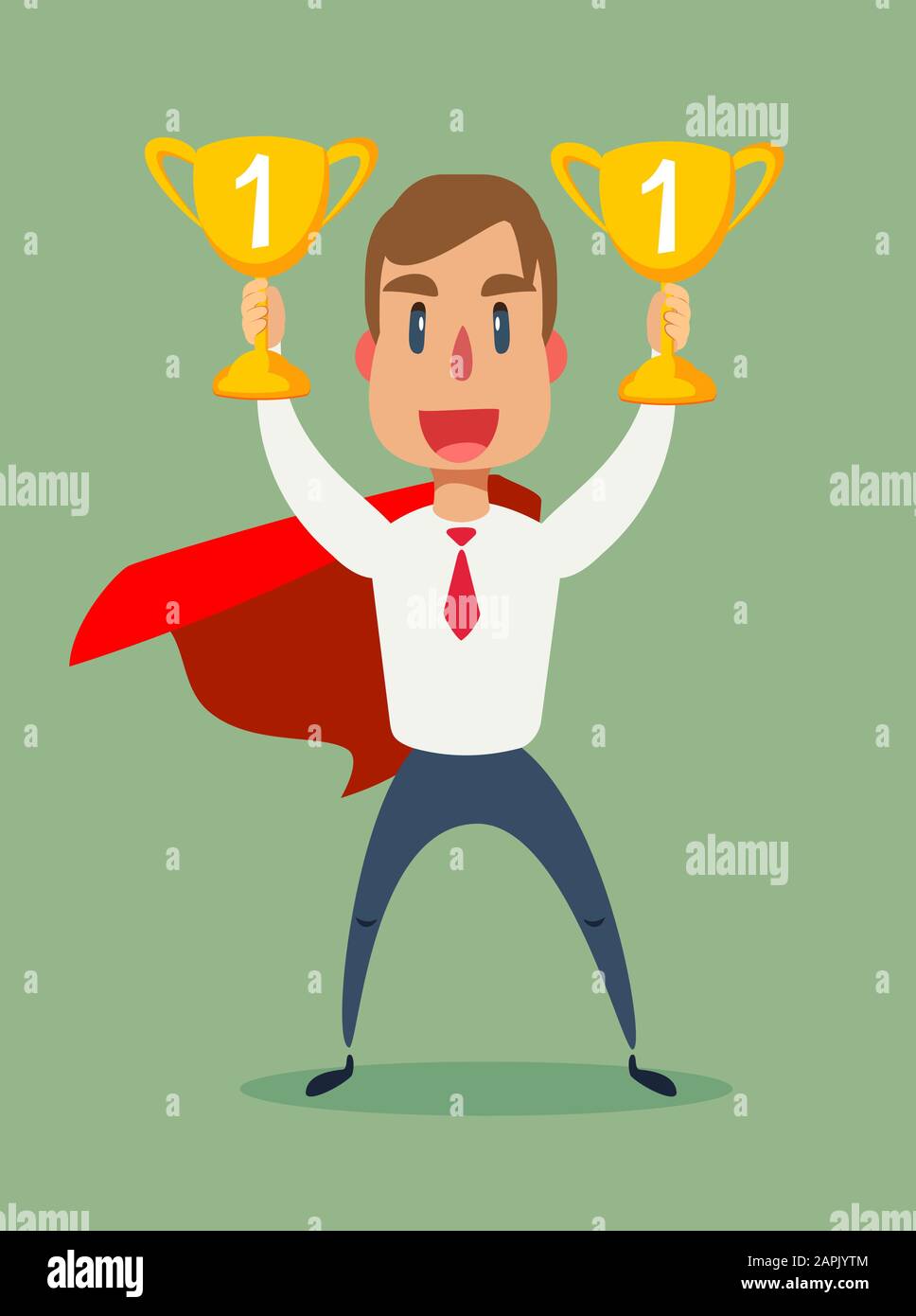 Cartoon star cape hi-res stock photography and images - Alamy