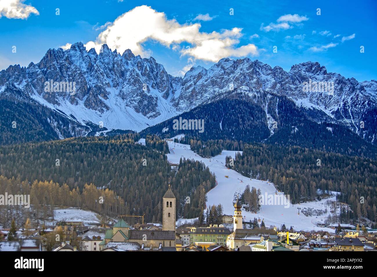 San candido, snow hi-res stock photography and images - Alamy