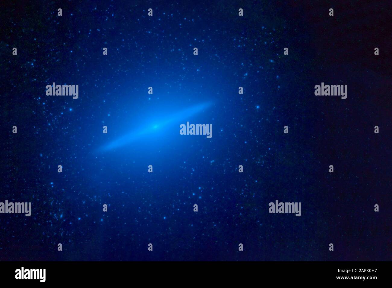 Deep blue space, with soft color. Elements of this image were furnished ...