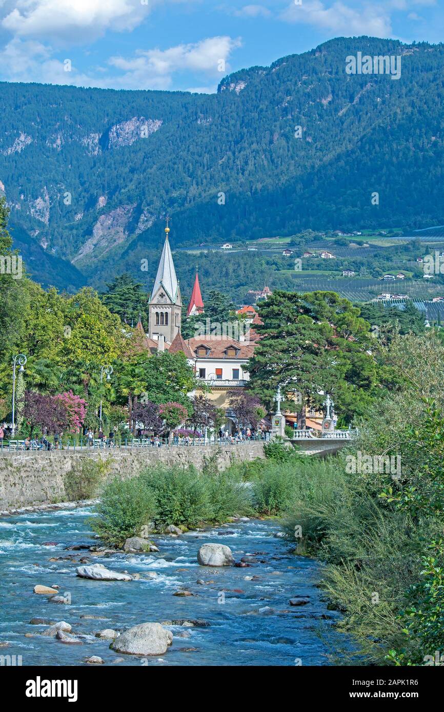 The merano town hi-res stock photography and images - Alamy