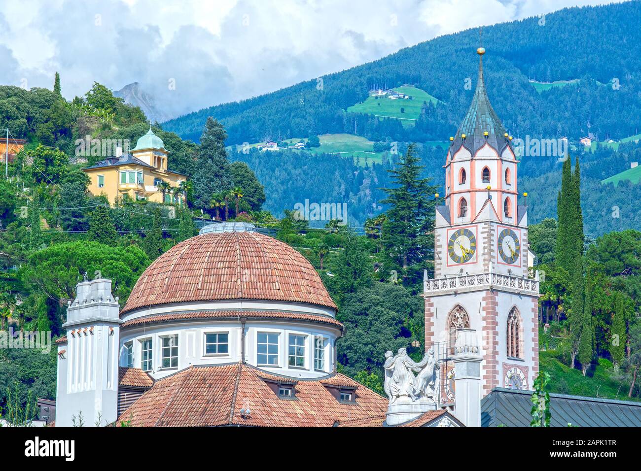 The merano town hi-res stock photography and images - Alamy